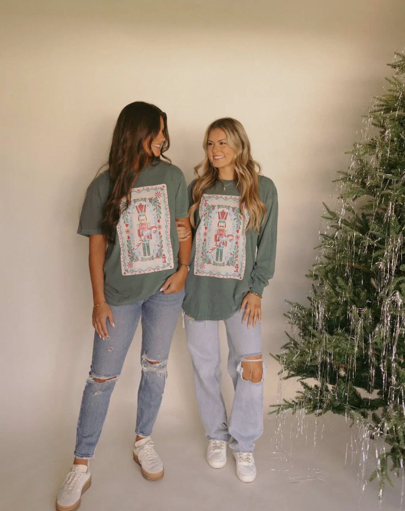 Green Nutcracker Card Long Sleeve Tee – Jonah Brown Boutique