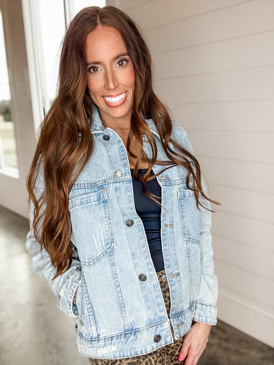 Denim Lover Jean Jacket – Jonah Brown Boutique