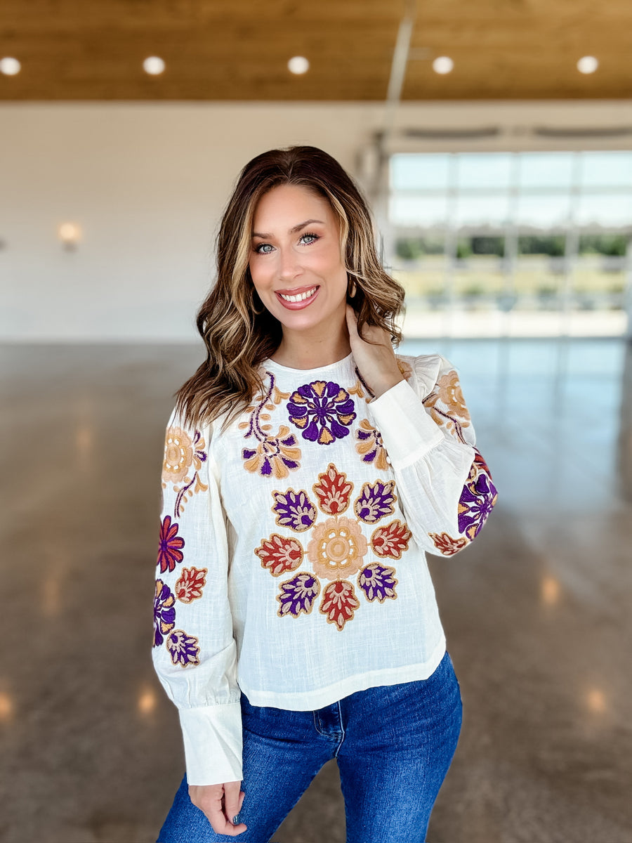 Field of Wildflowers Top – Jonah Brown Boutique