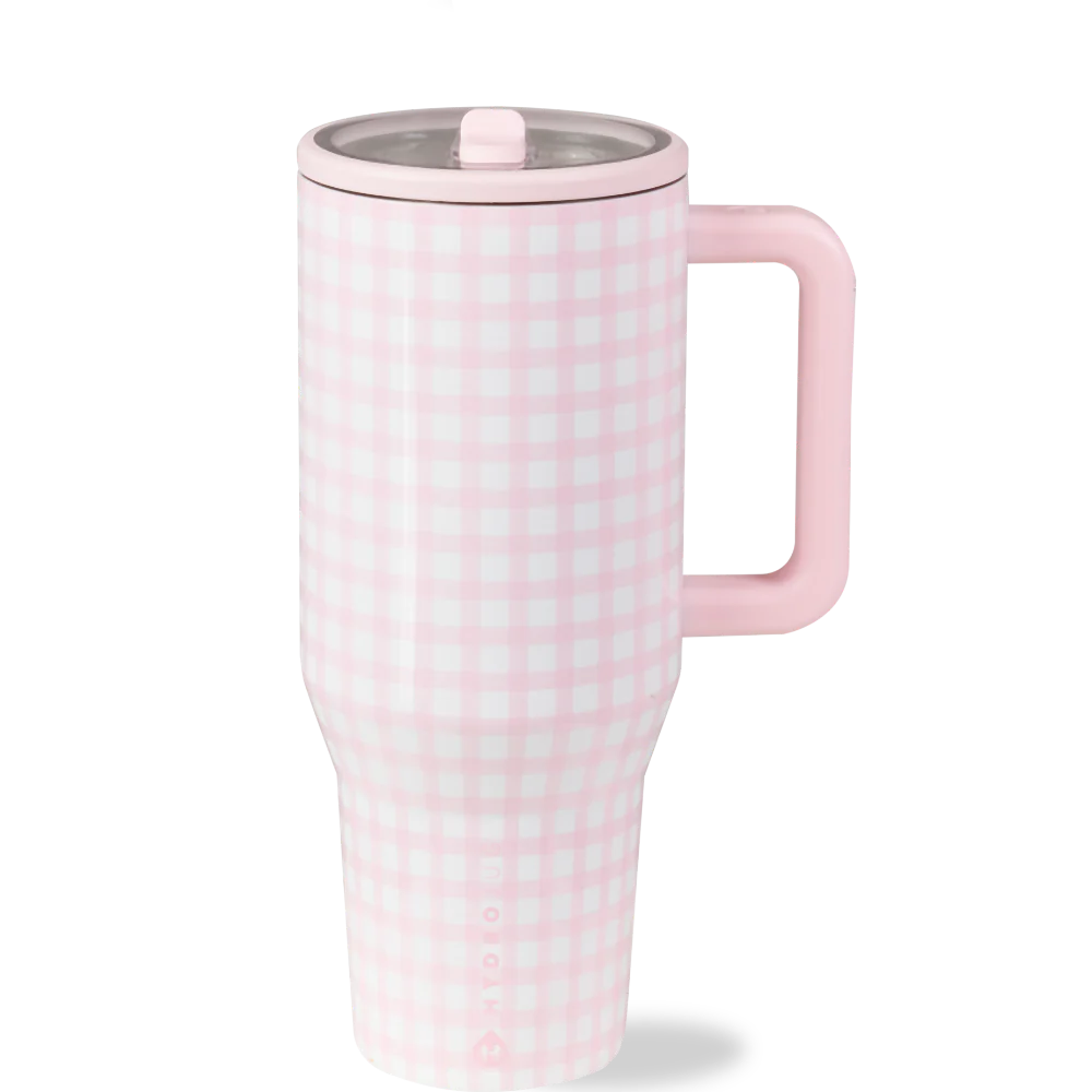 Hydrojug 32 oz Traveler In Pink Gingham – Jonah Brown Boutique