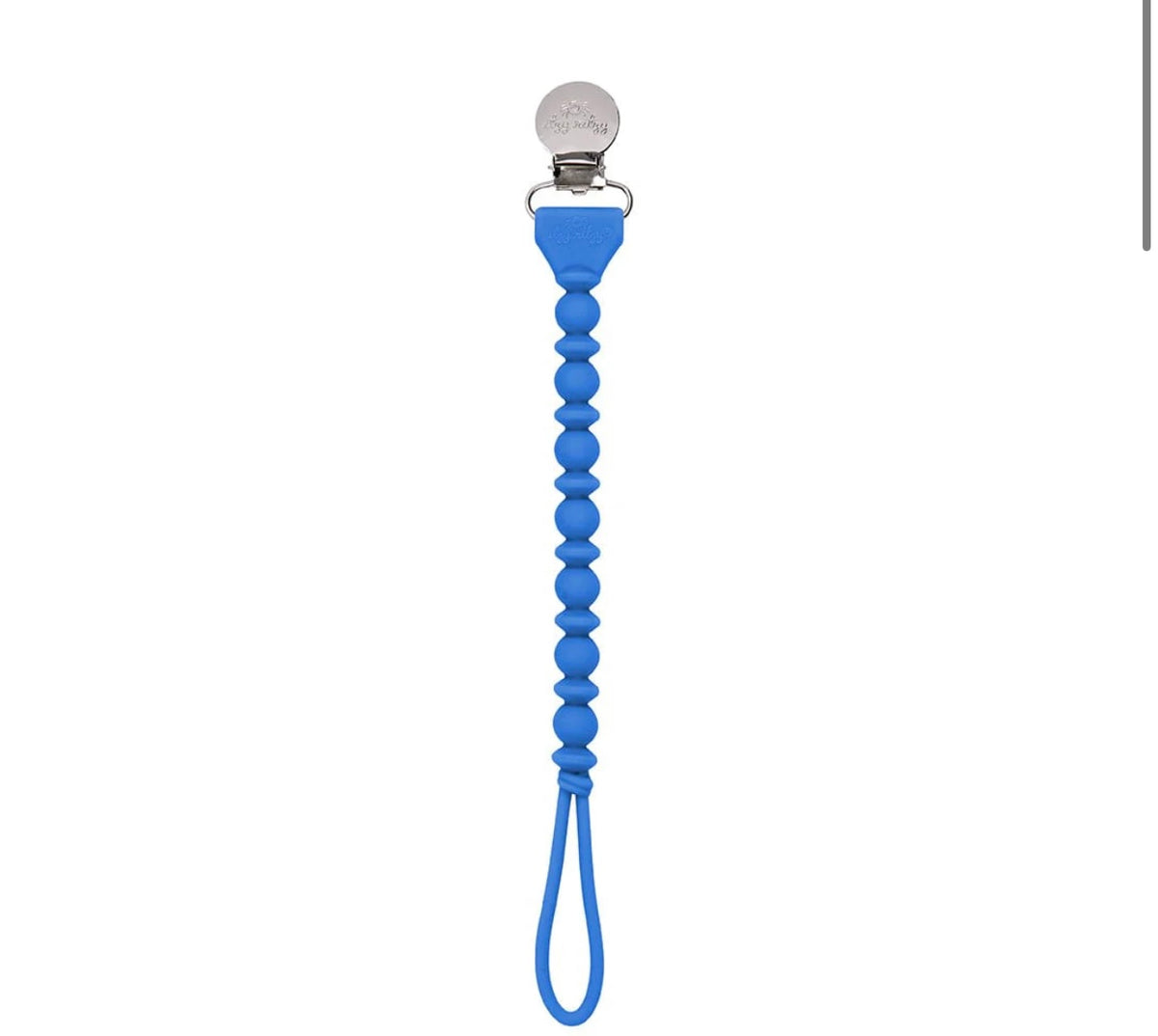 Itzy Ritzy Hero Blue Beaded Paci Clip – Jonah Brown Boutique