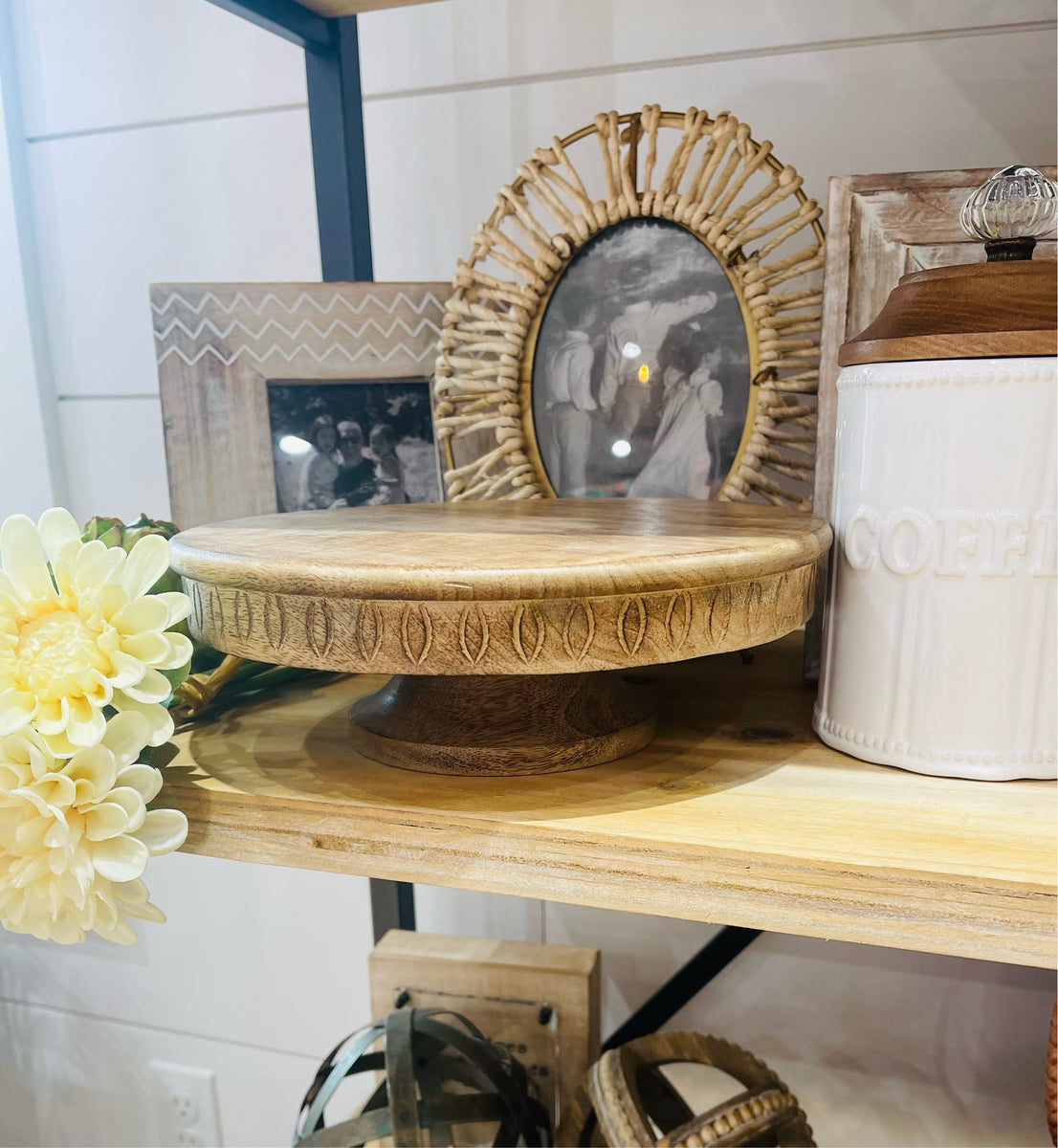Natural Wood Riser – Jonah Brown Boutique