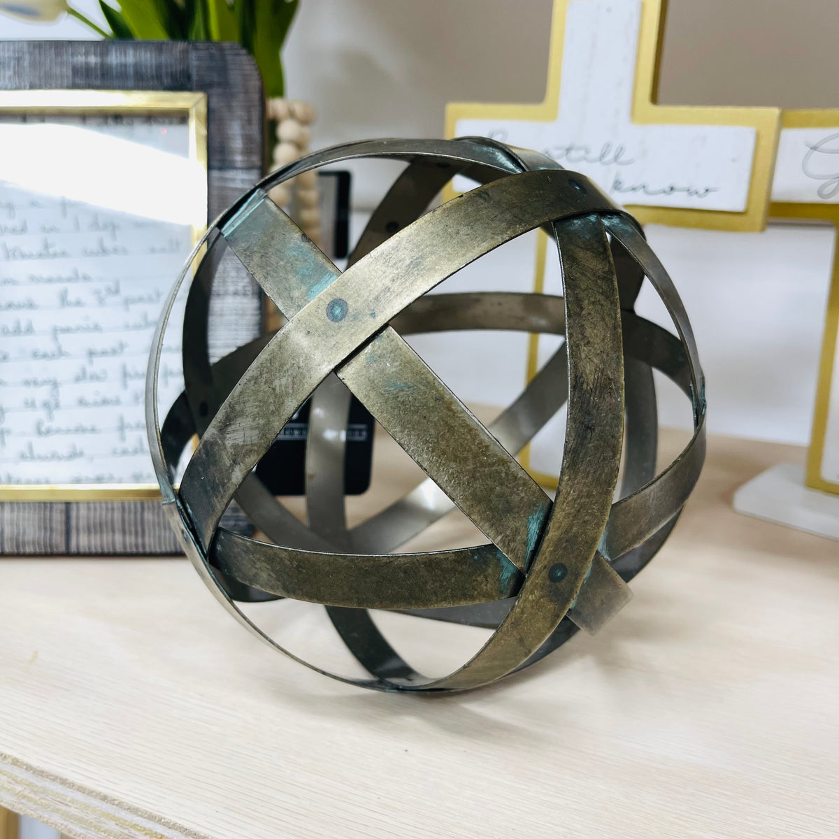 6” Tin Sphere – Jonah Brown Boutique