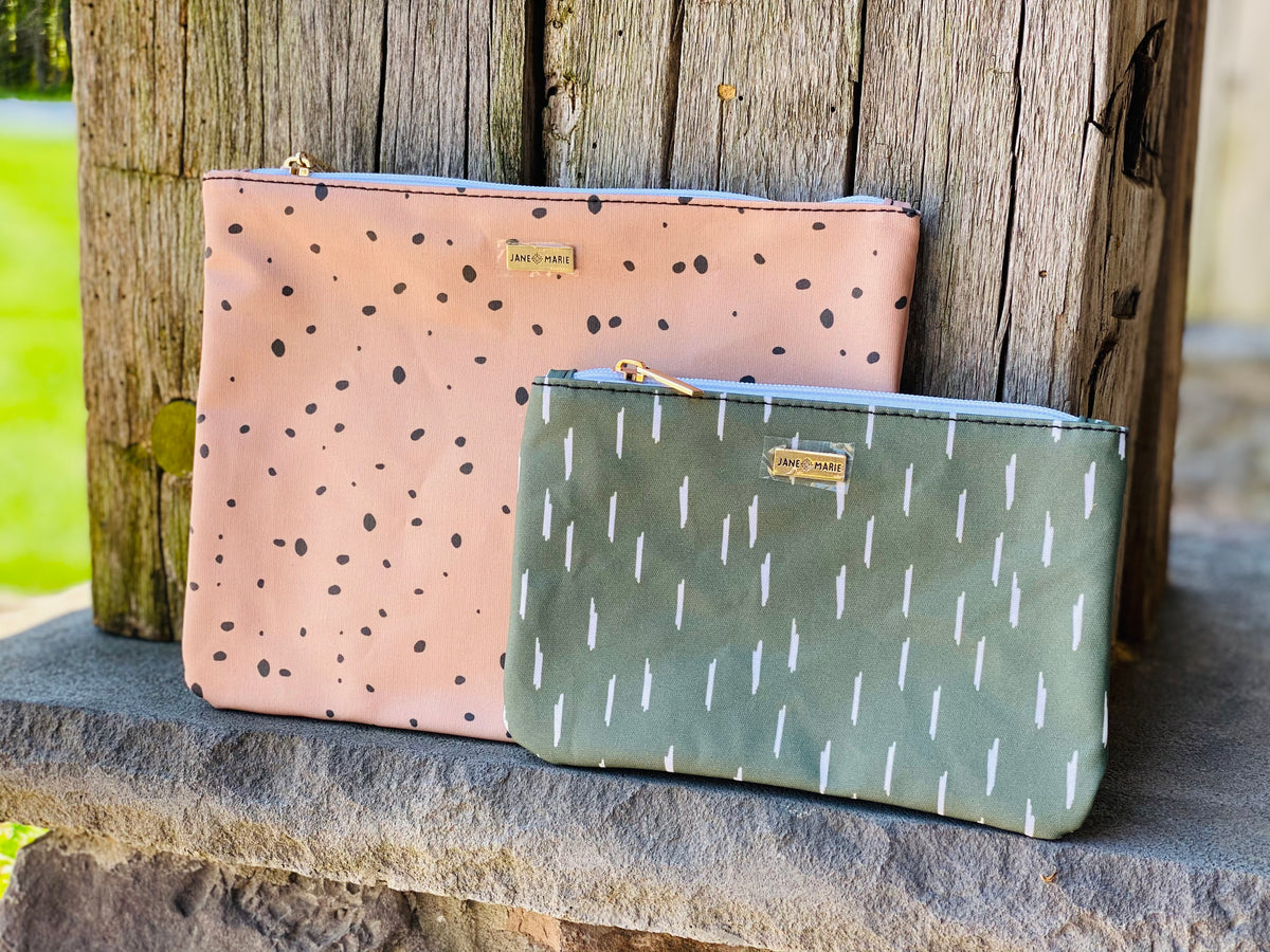 Zipper Pouch Set – Jonah Brown Boutique